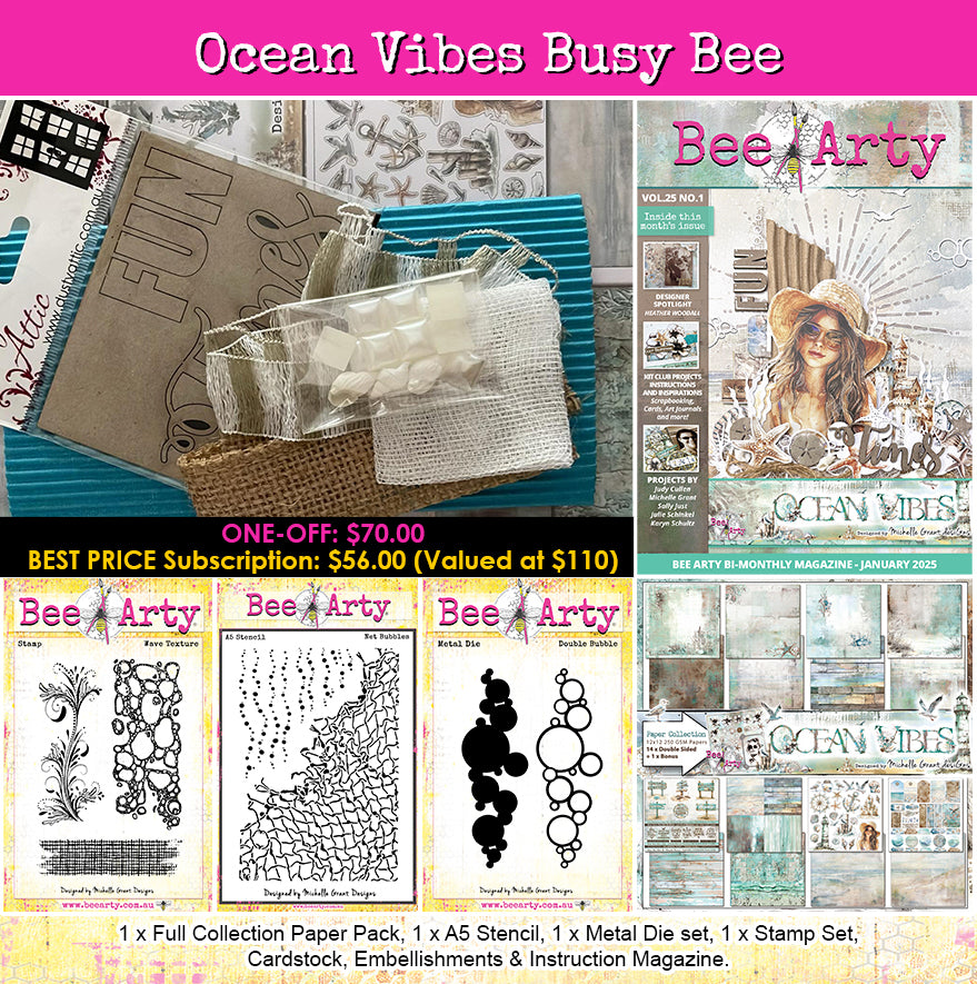 Bee Arty with Colour Blast