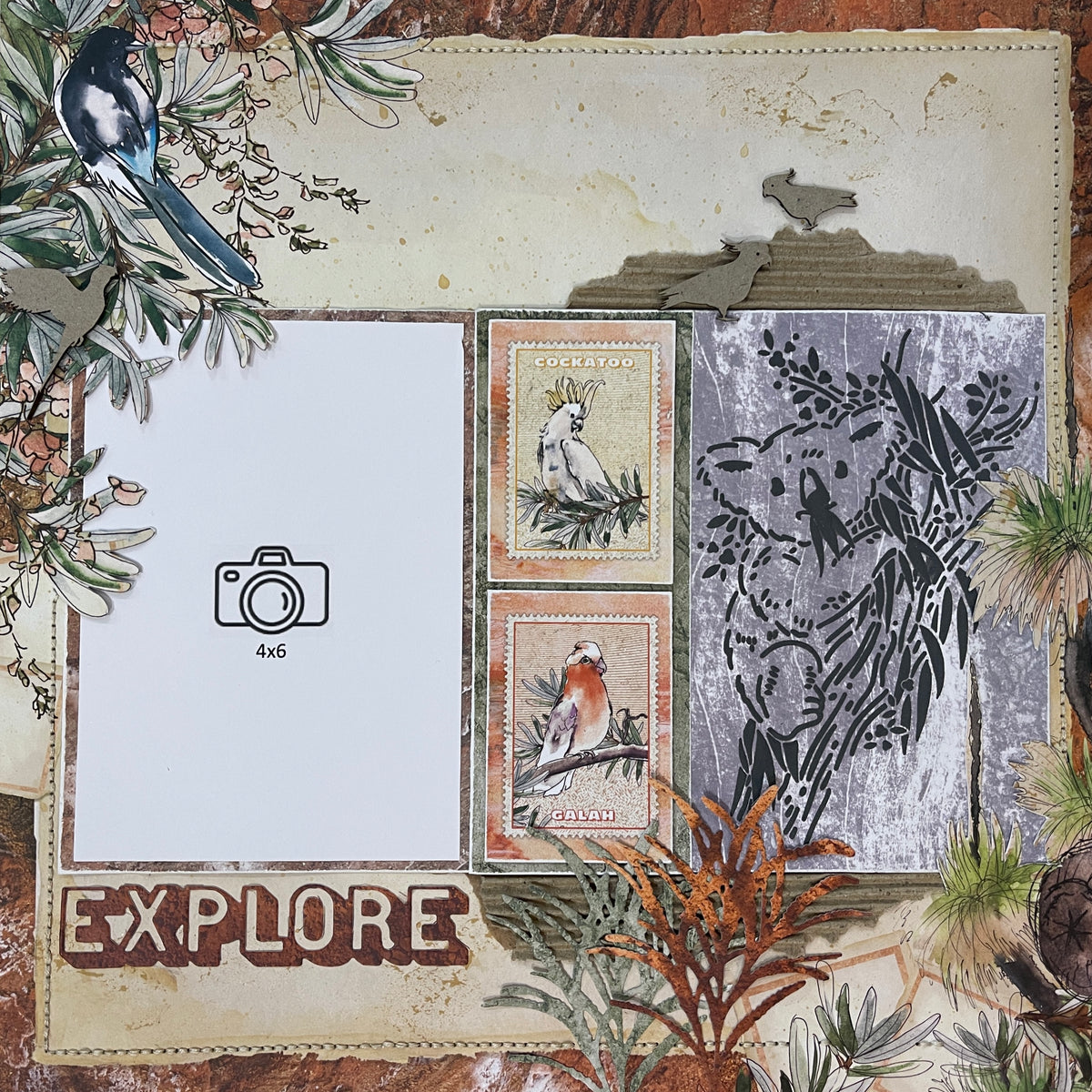 Explore Single Page Layout Kit – Bee Arty
