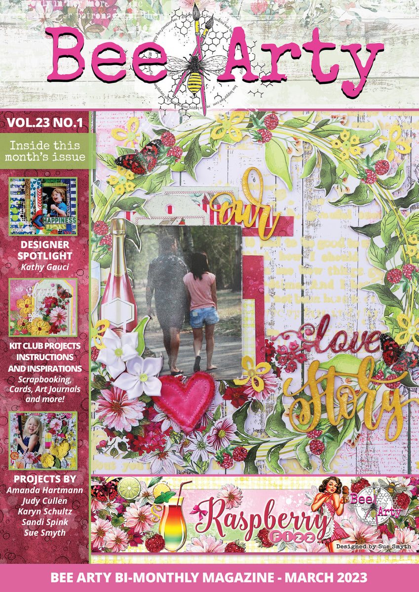 Kit Club Magazine - Raspberry Fizz – Bee Arty