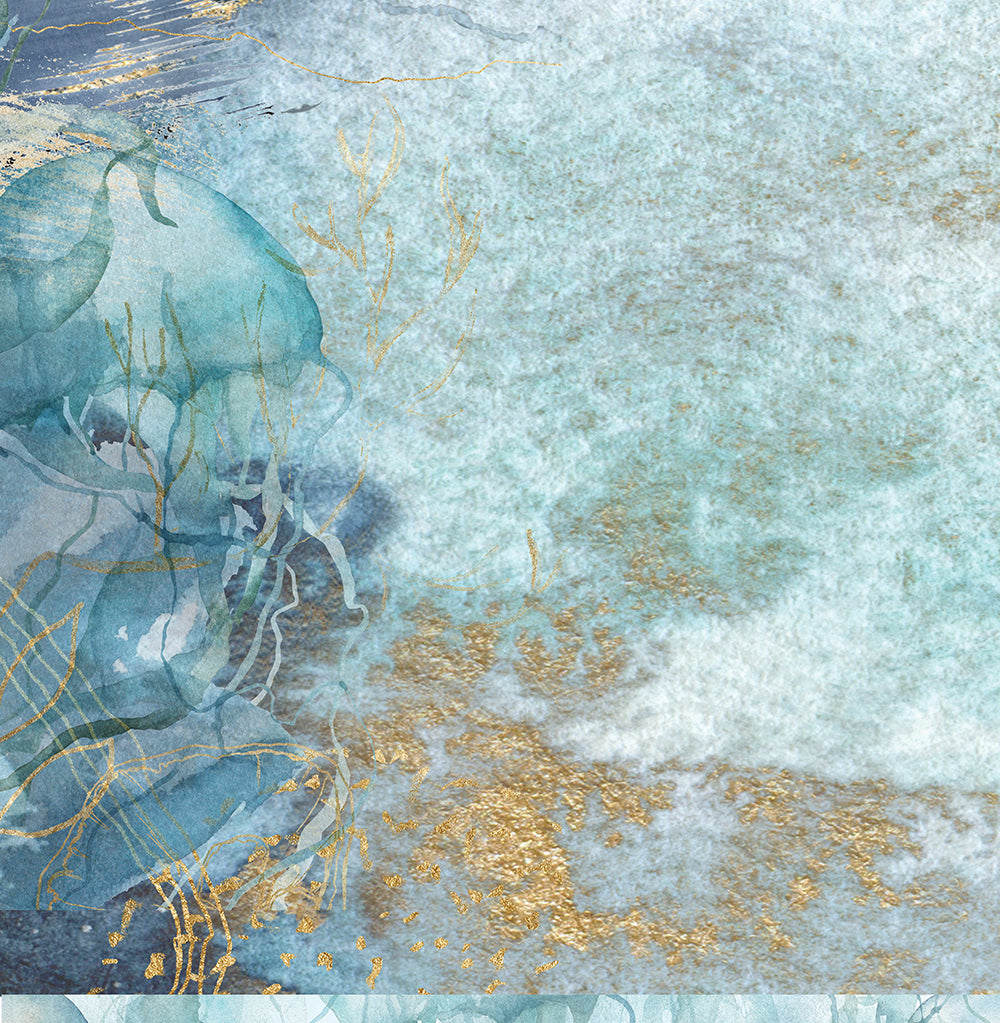 Vast and Deep - 12"x12" Scrapbooking Paper – Bee Arty