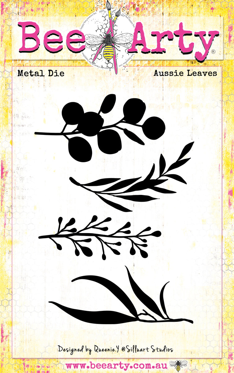 Aussie Leaves - Metal Die – Bee Arty