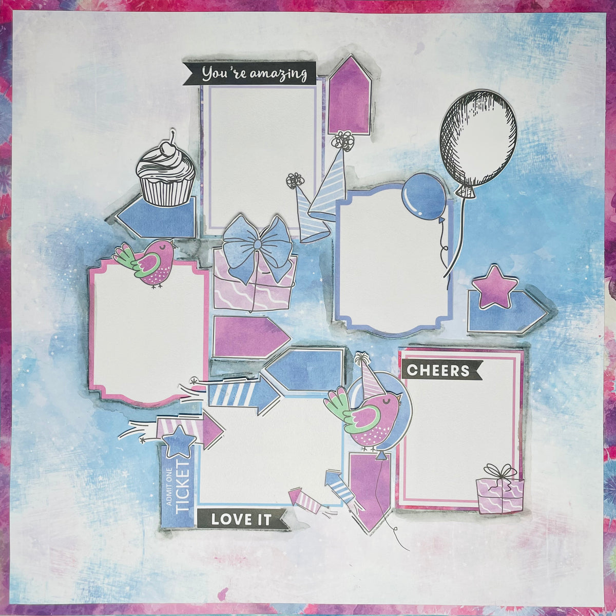 Cheers Single Page Layout Kit – Bee Arty